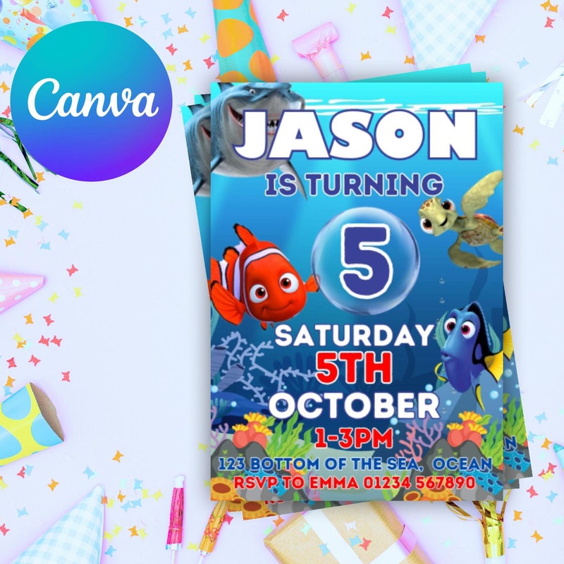 Nemo Birthday - Etsy