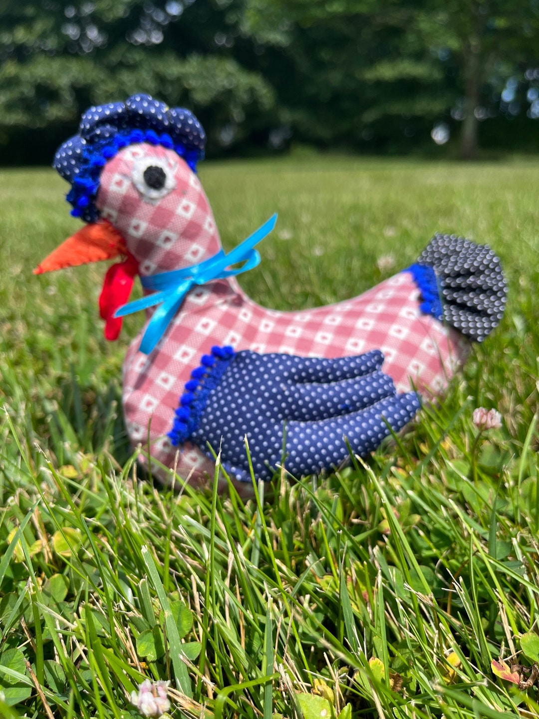 Meet Checkers the Chicken Heart-blossomed Dolls by Irish Julianna - Etsy
