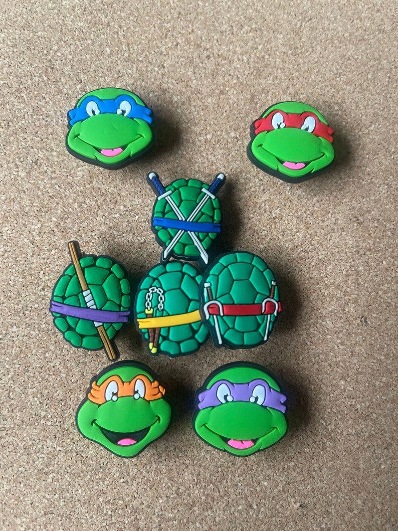 Croc Charms Ninja Turtles Movie Crocs Charms Gift - Etsy