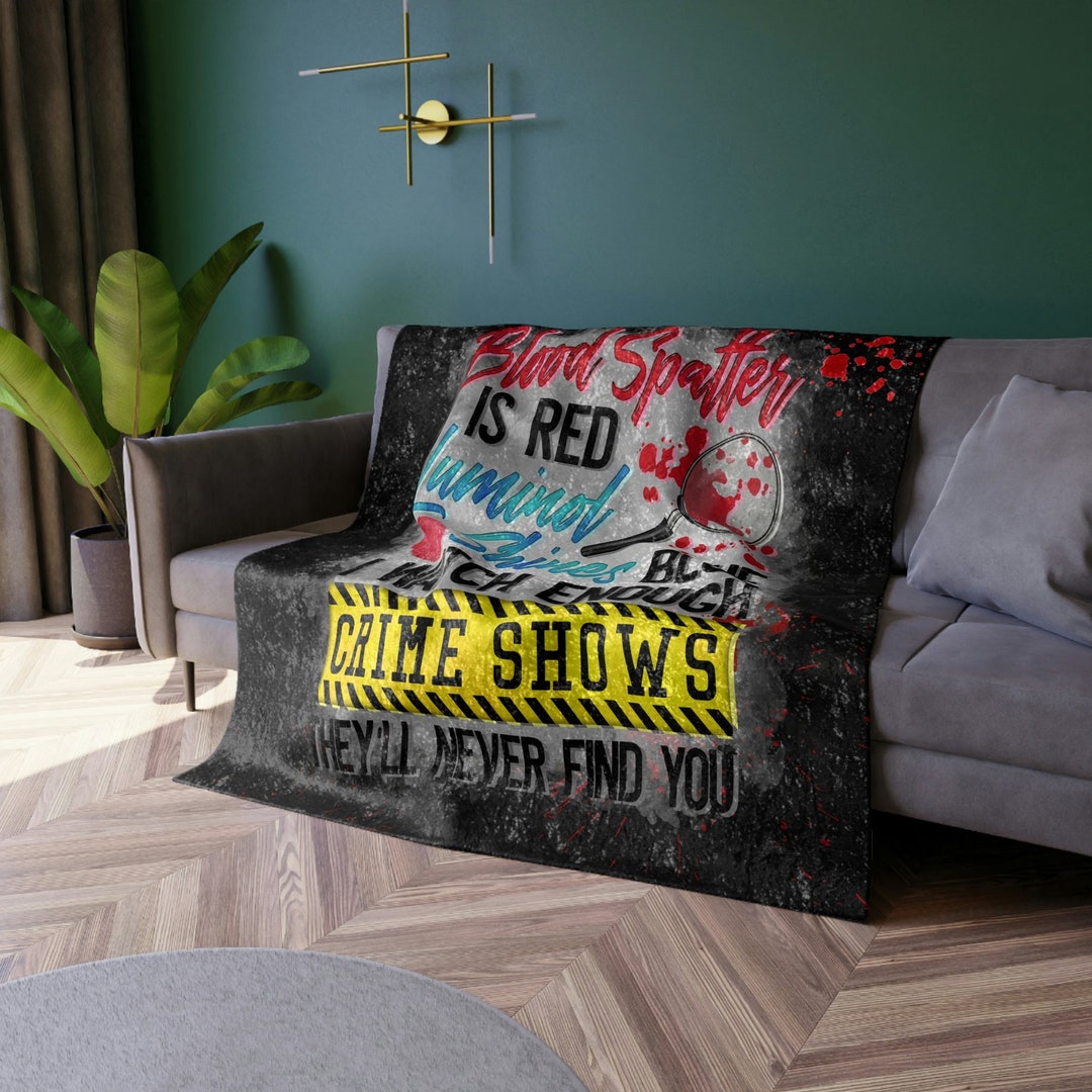 True Crime, CSI Investigator, Forensics, Blood Splatter, Luminol Shines ...