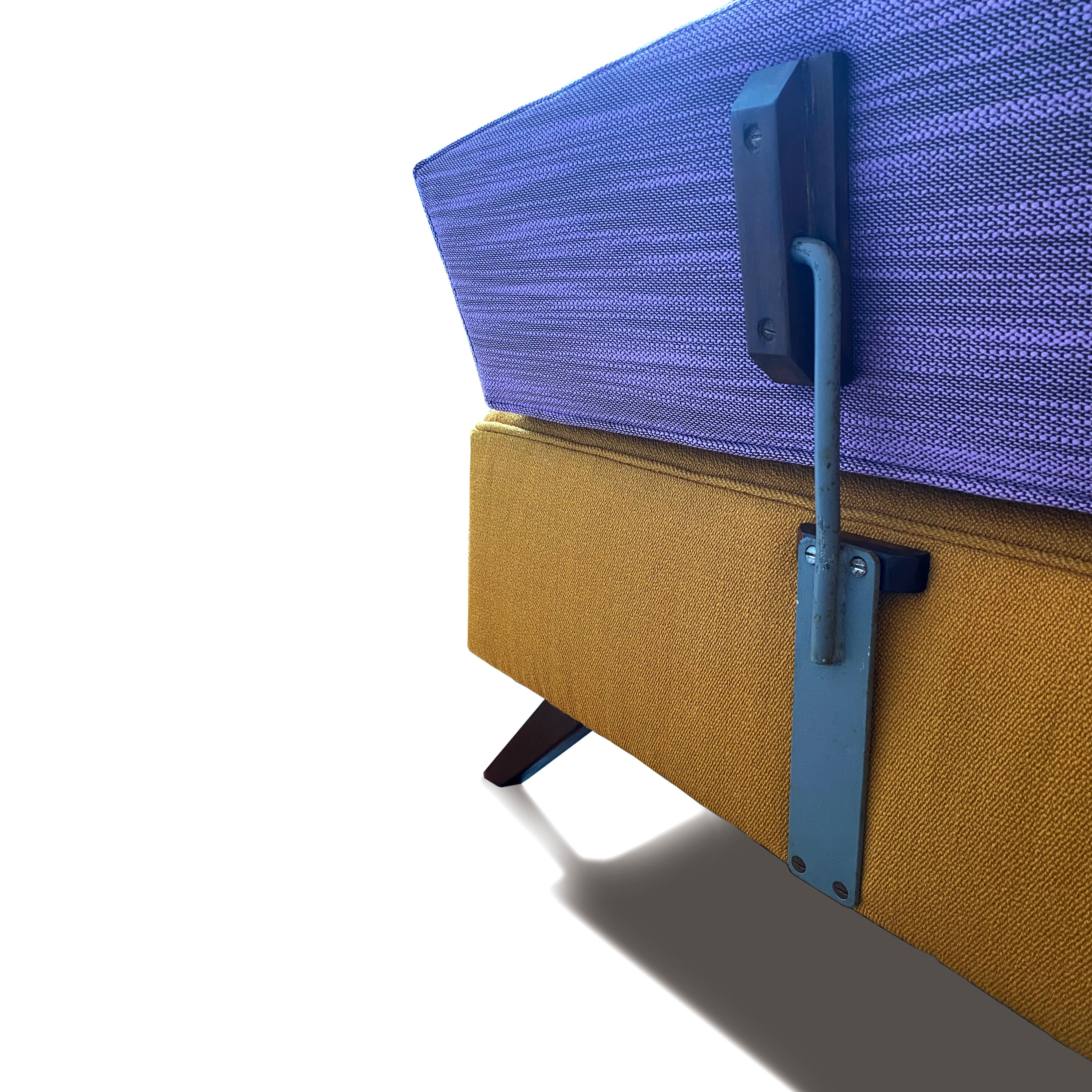 Rare Mid-century Memphis Post-modern Designer Chaise Sofa in - Etsy