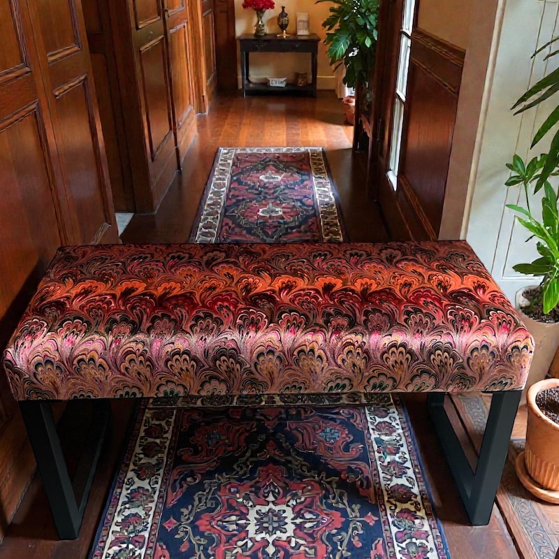 Mcm Entryway Bench - Etsy