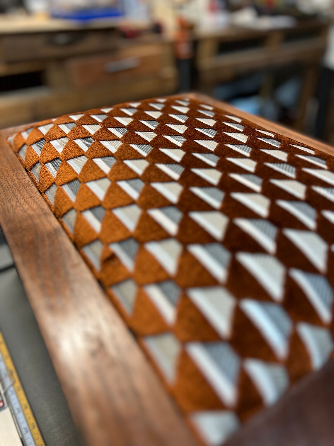 Roux Handmade Walnut Footstool - Etsy