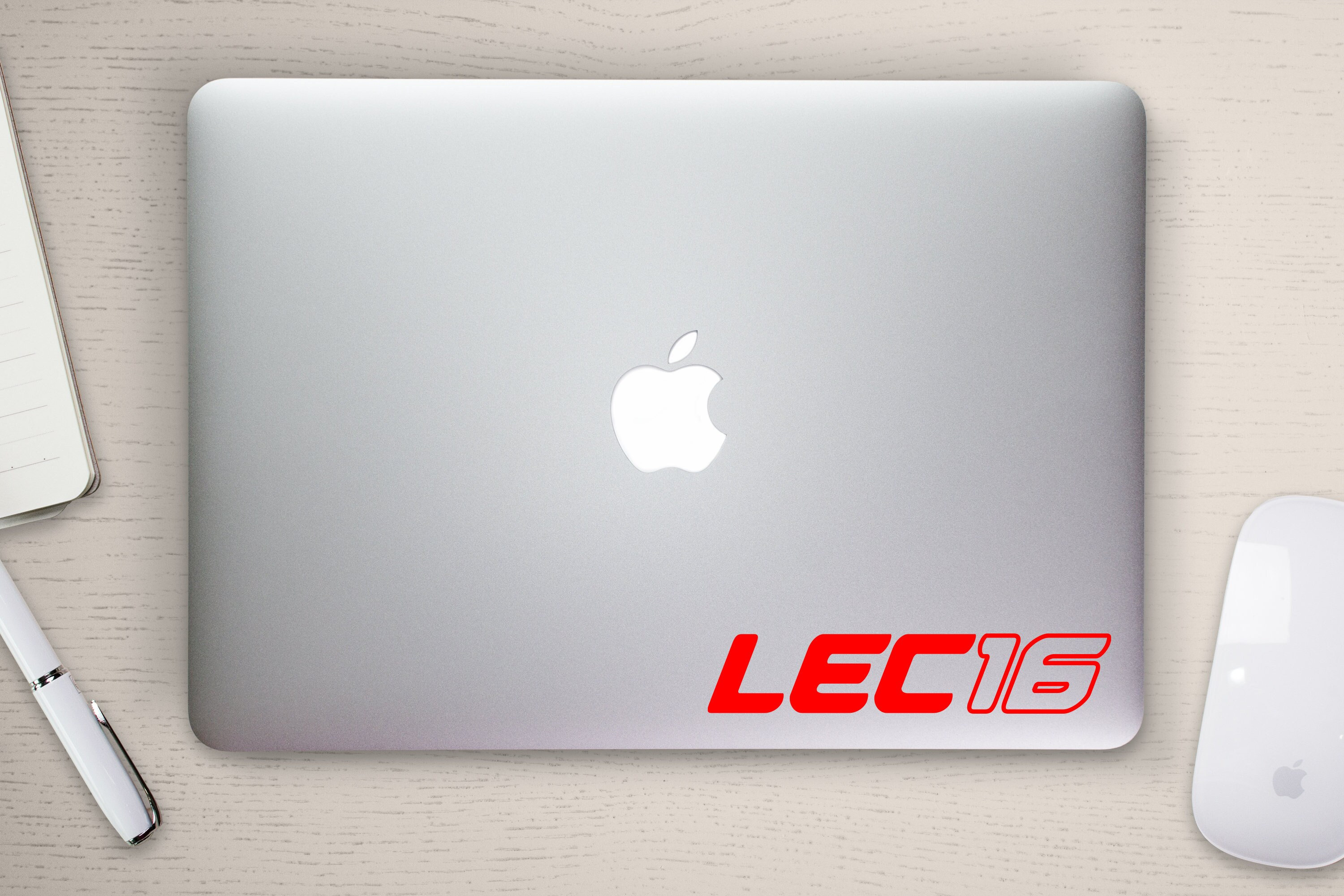 LEC16 Charles Leclerc 16 Ferrari Decal Stickers | Formula 1 F1
