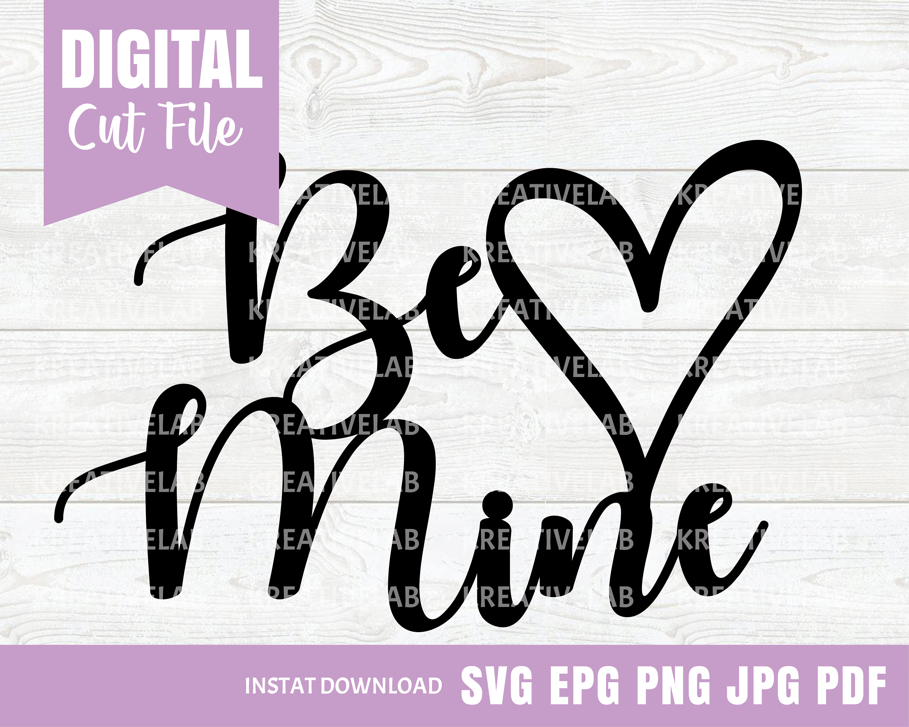BE MINE - Topper Design Digital File - Etsy