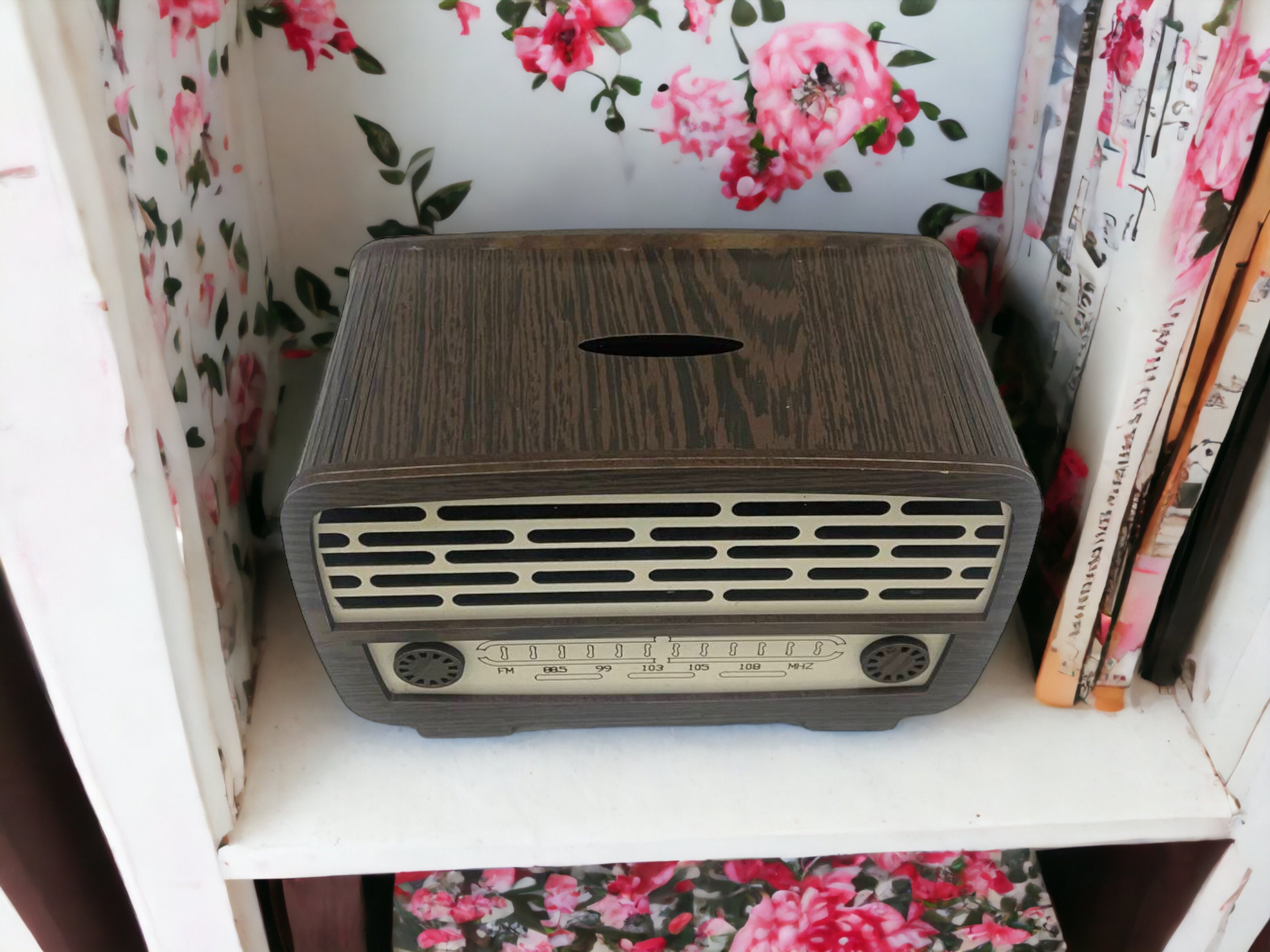 Nostalgic Radio Look Piggy Bank Coin Bank Tip Box Money - Etsy