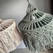 Macrame Lampshade, Macrame Chandelier Lighting, Handmade Light, Pendant ...