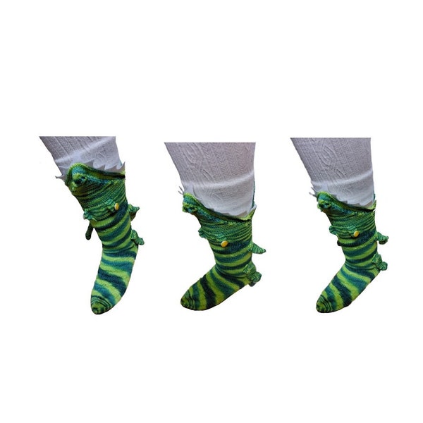 Crocodile Socks - Etsy