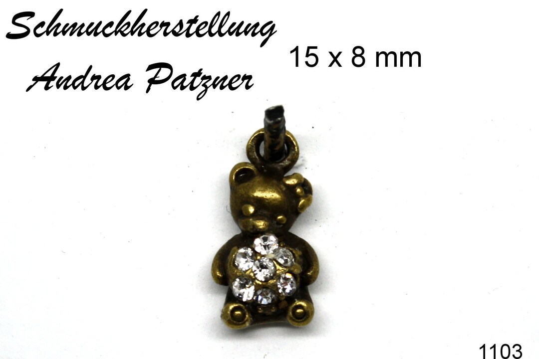 Pendant Teddy Bell Bell Shape Bell - Etsy