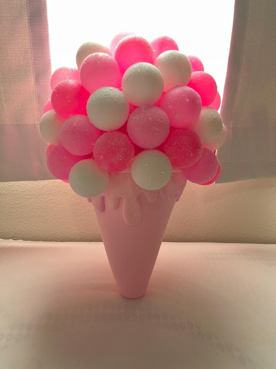 Party Prop | Girl Photo Shoot Prop | Giant Faux Gumdrop Snow Cone - Etsy