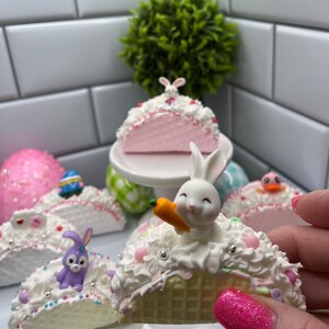 Faux Easter/spring Mini Dessert Taco - Etsy