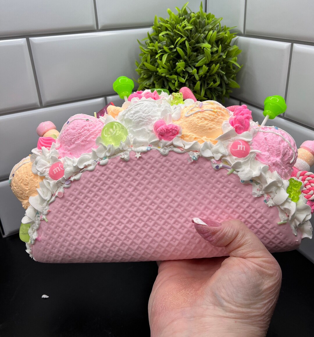 Candyland Faux Taco | Extra Large Taco - Etsy