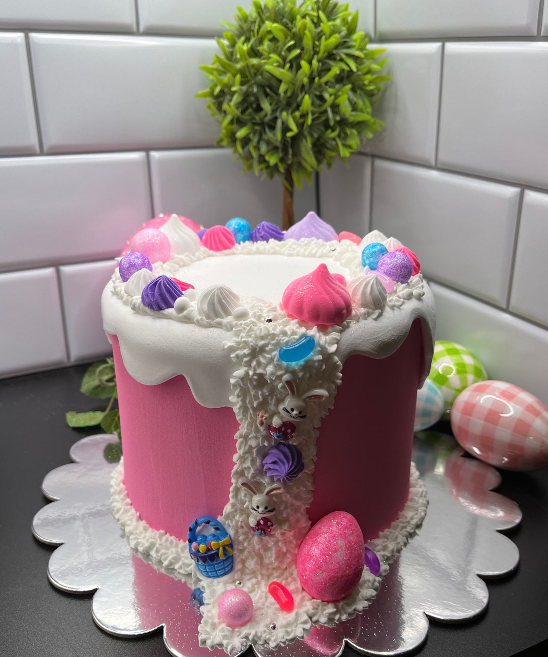 Faux Easter/spring Cake - Etsy