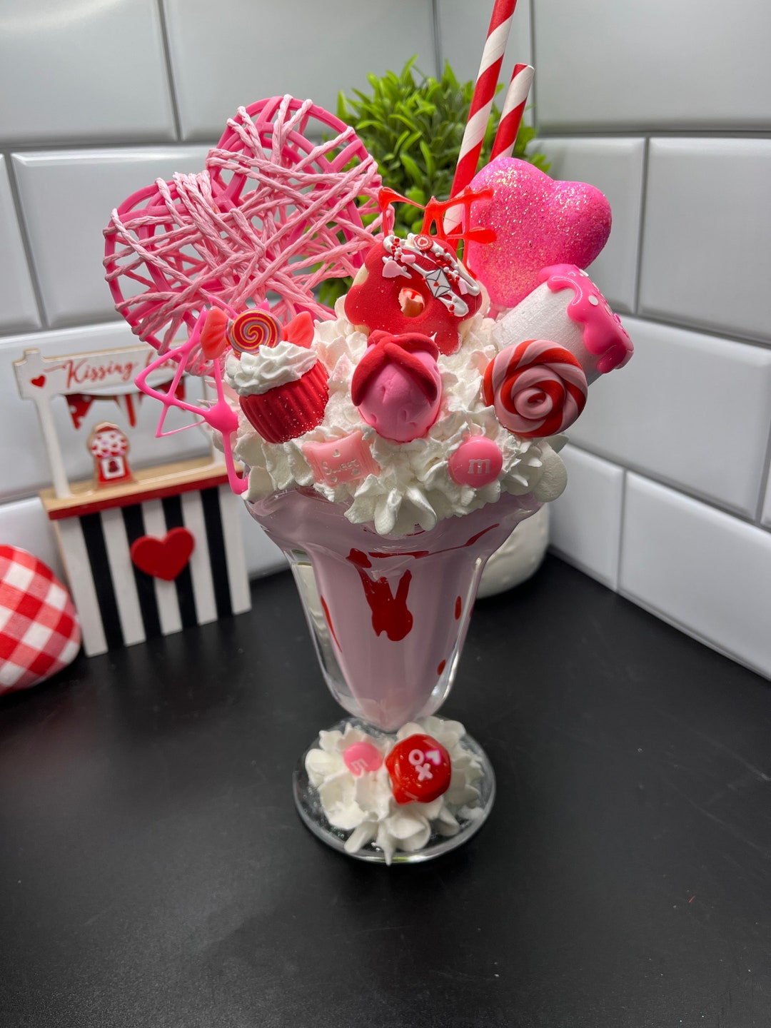 Large Fake Valentine Shake | Extreme Shake - Etsy