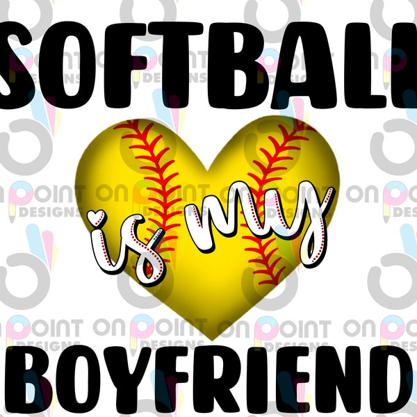 Softball Boyfriend Svg - Etsy