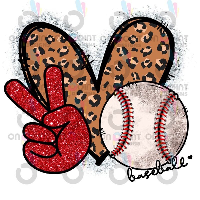 Baseball Cheetah - Etsy