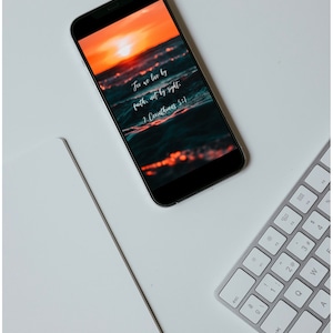 Bible Verse Phone Wallpaper | Phone Lock Screen | Digital Download - Etsy