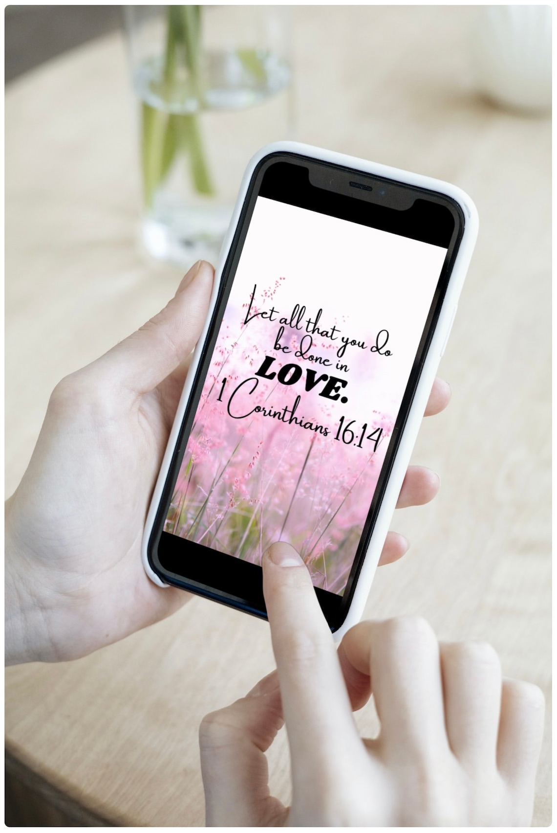 Bible Verse Phone Wallpaper Digital Download - Etsy