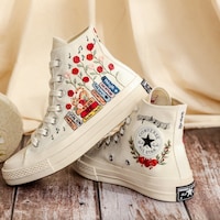 Custom Converse - Etsy