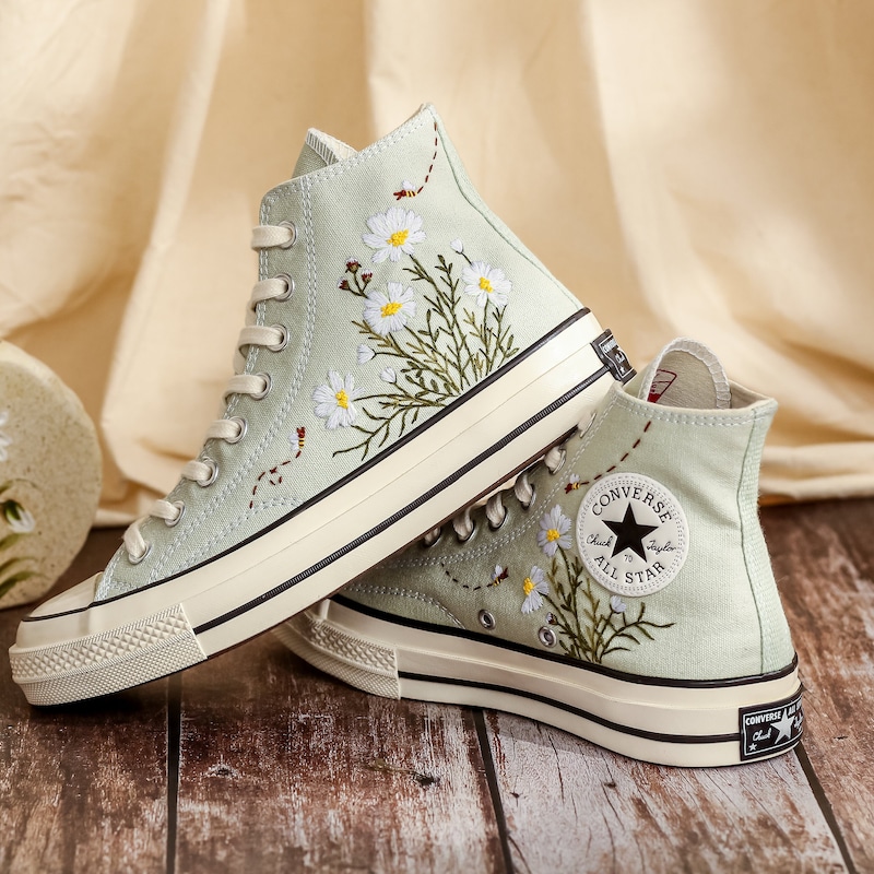 Converse Flower - Etsy