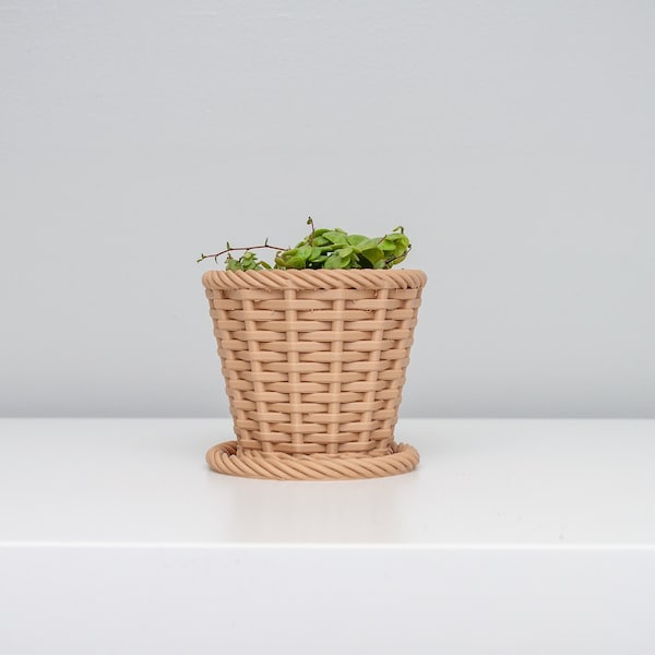 Woven Plant Pot - Etsy