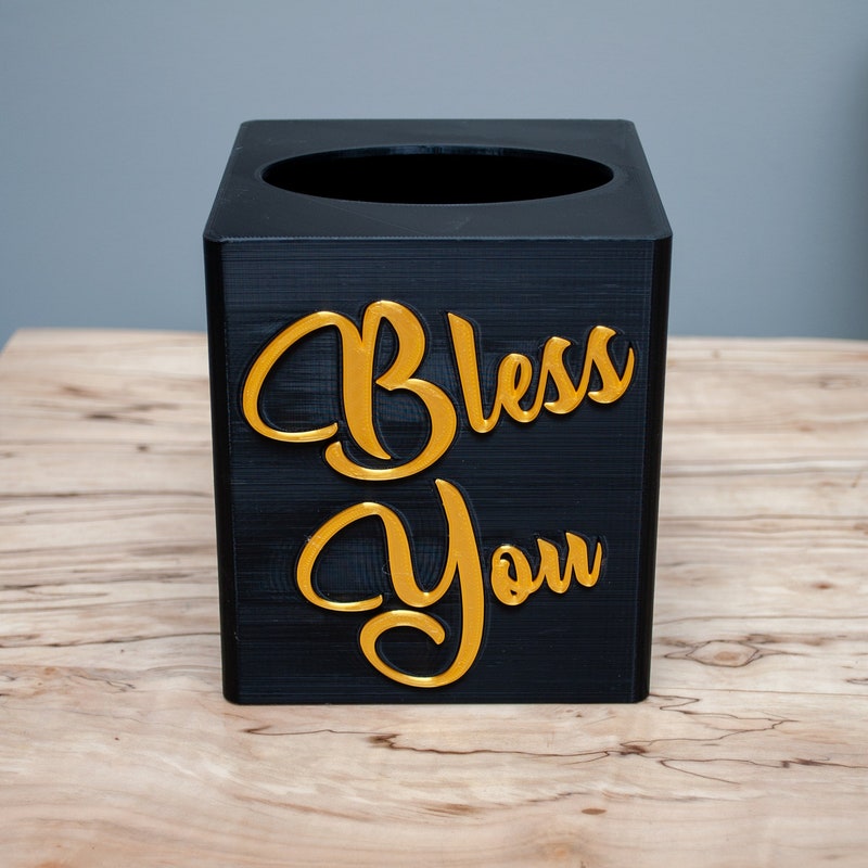 Bless You Tissue Box - Etsy