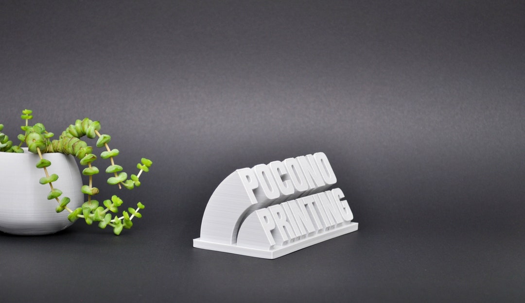 Custom Name Personalized Sign | 3d Name Sign | 1 or 2 Lines | Curved ...