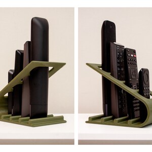 4 Pocket Remote Control Holder Caddy Heavy Duty Gift for Fathers Day TV ...