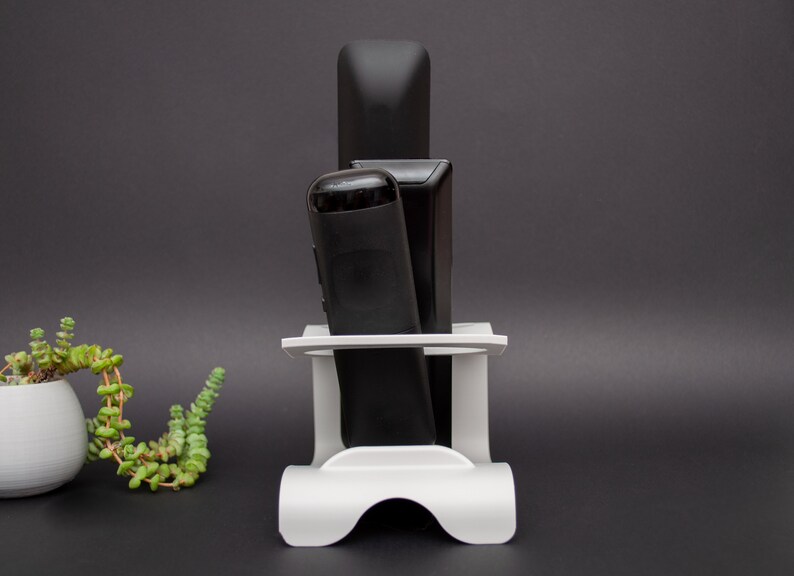 3-pocket Remote Control Holder, Minimalist TV Caddy - Etsy