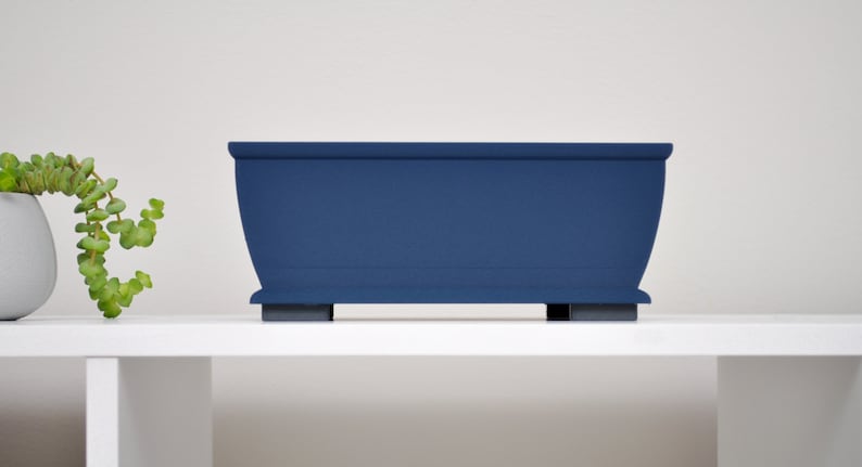 Shallow Rectangular Planter Box Pot for Shallow Roots - Etsy