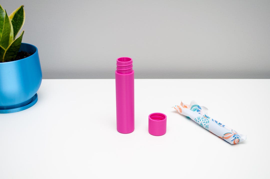 Travel Single Tampon Holder Case; Twist Top Lid - Etsy