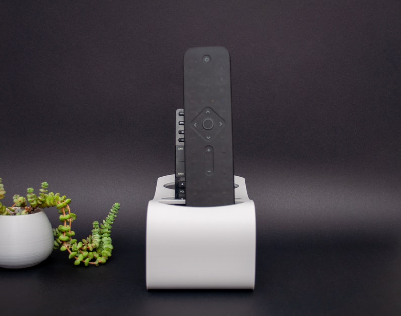 3-pocket Remote Control Holder, Minimalist TV Caddy - Etsy