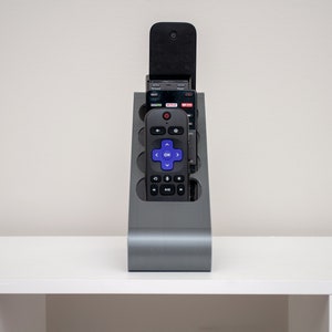 4 Pocket Remote Control Holder Caddy | Scandinavian Minimalist Boho ...