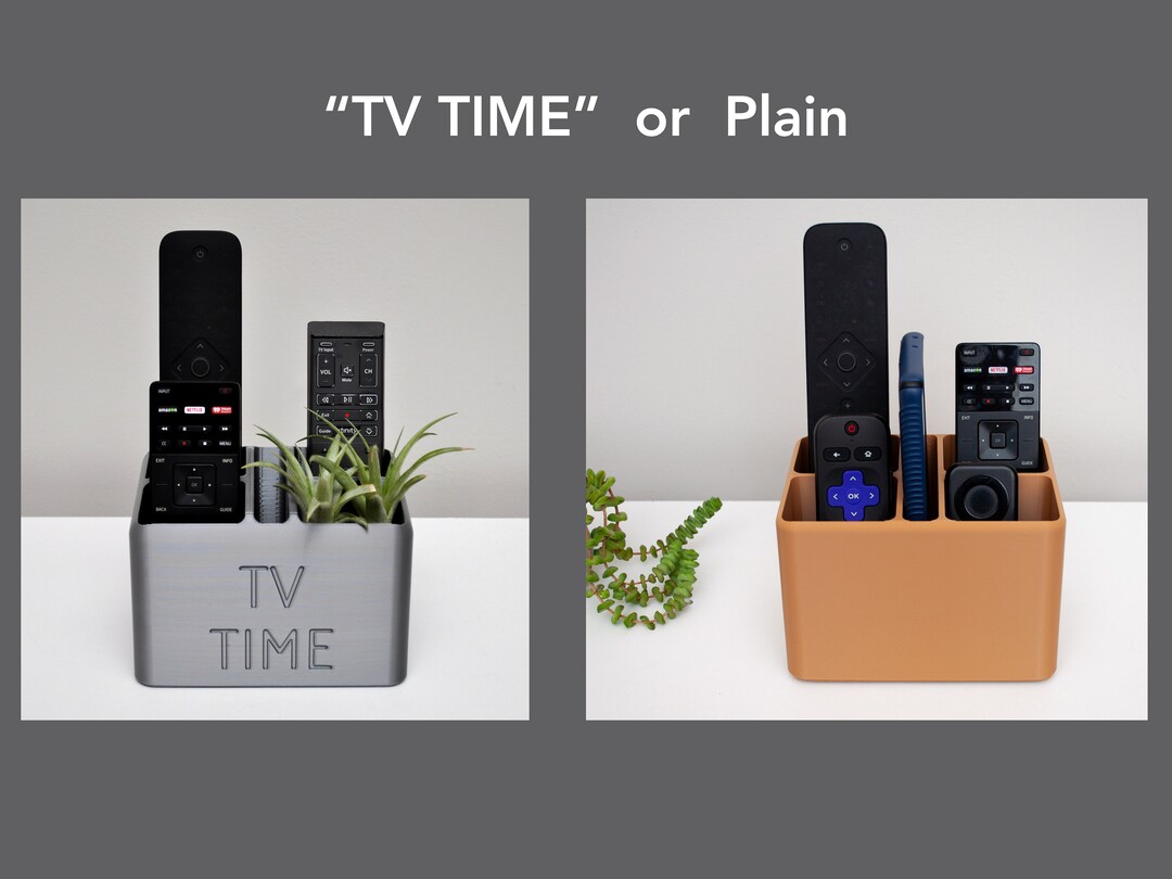 5 Pocket Remotes & Cell Phone Caddy "tv Time" Remote Control Holder ...