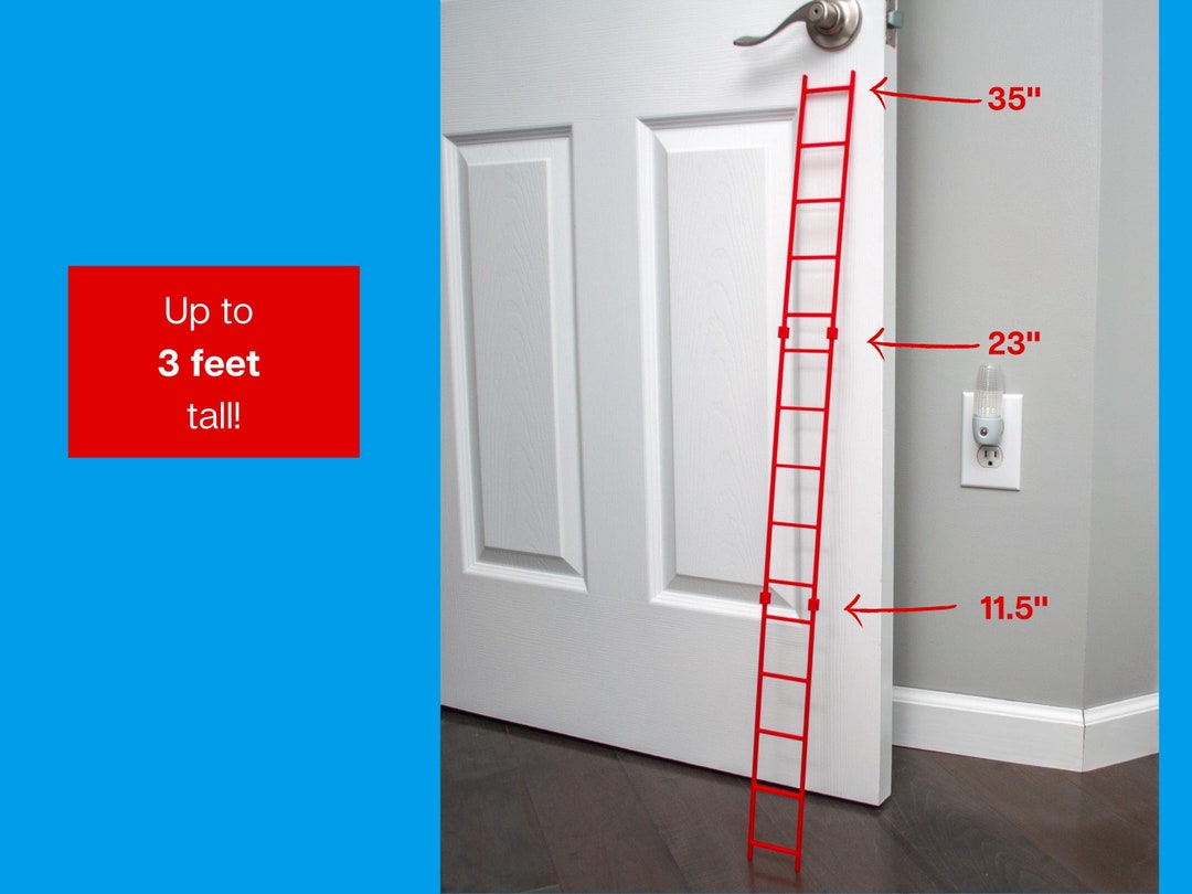 Christmas Ladder for Toy Elf Prop 3 Piece Ladder up to 3 Feet Fun ...