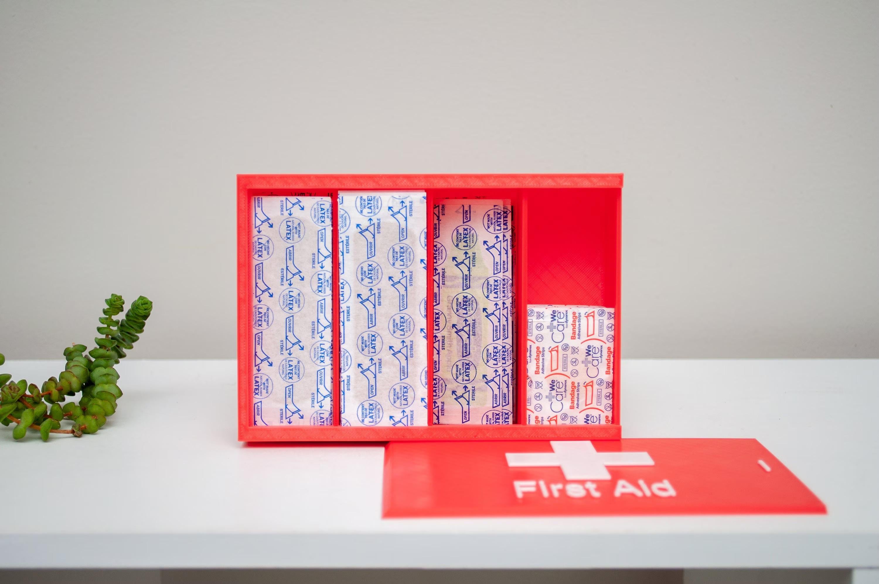 Bandage Storage Box With Sliding Lid, 3D Printed - Etsy