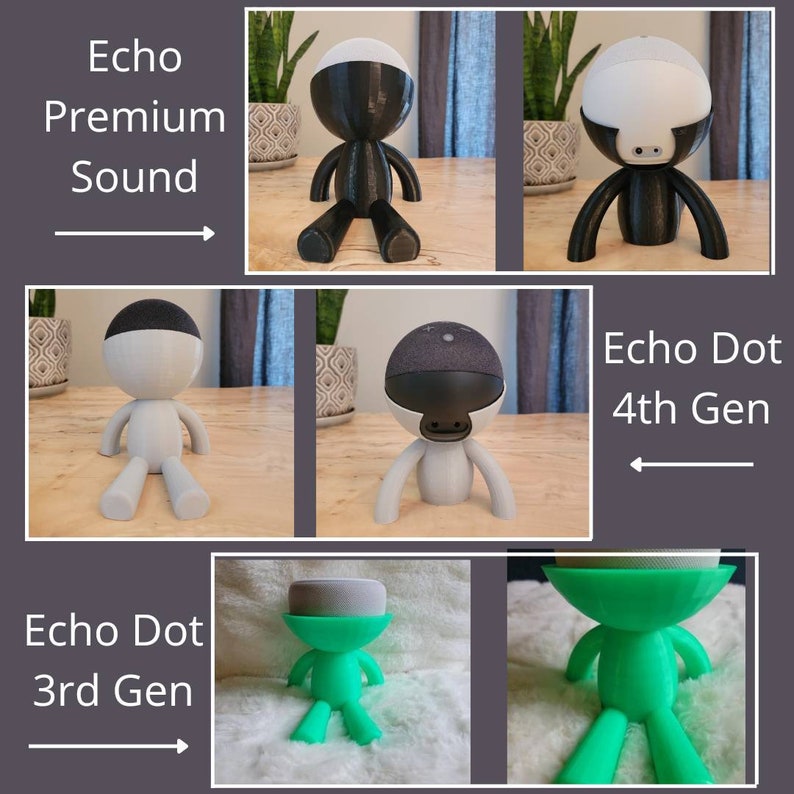 Smart Device Stand Lean Back: People Desktop Holder, 3D Printed - Etsy
