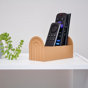 Boho Arch 4 Pocket Remote Control Holder Caddy TV Remote Organizer ...
