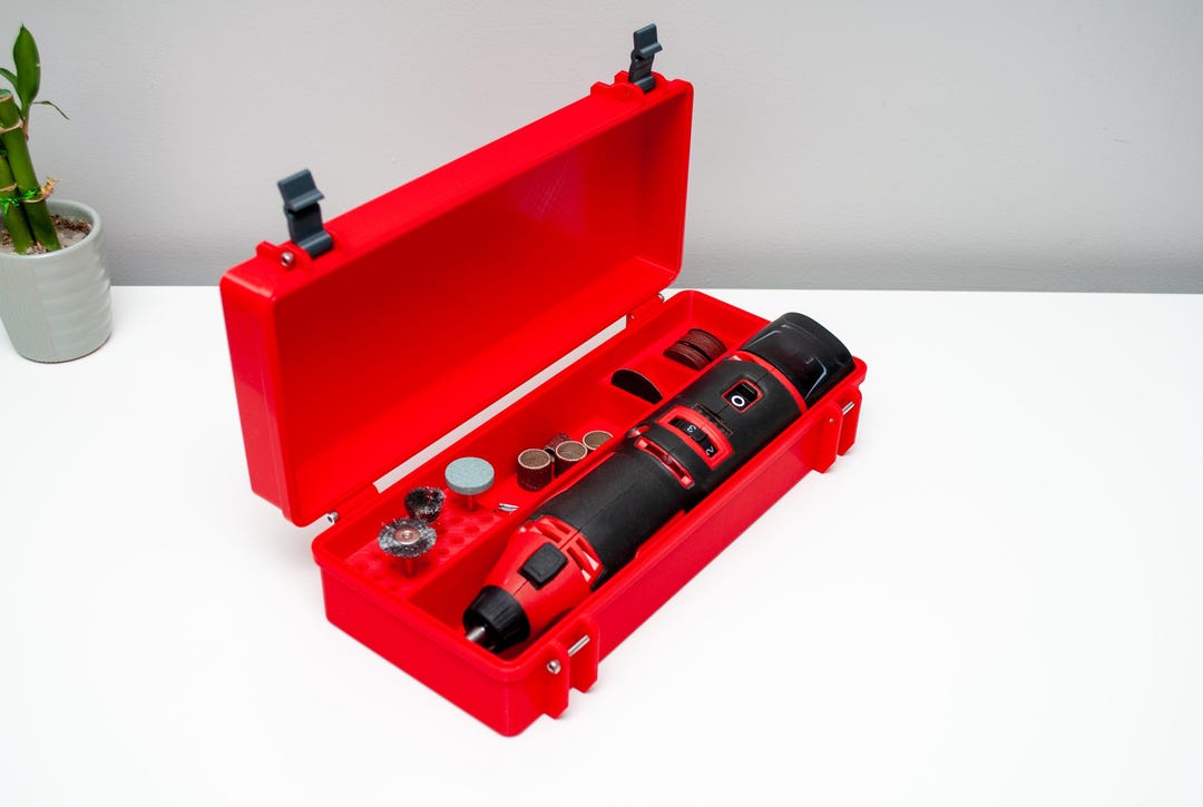 Rotary Tool Organizer: 5-section Workbench Storage Station - Etsy