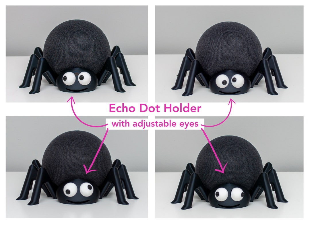 Googly Eyes Spider Smart Speaker Device Holder Stand Display 4th 5th ...