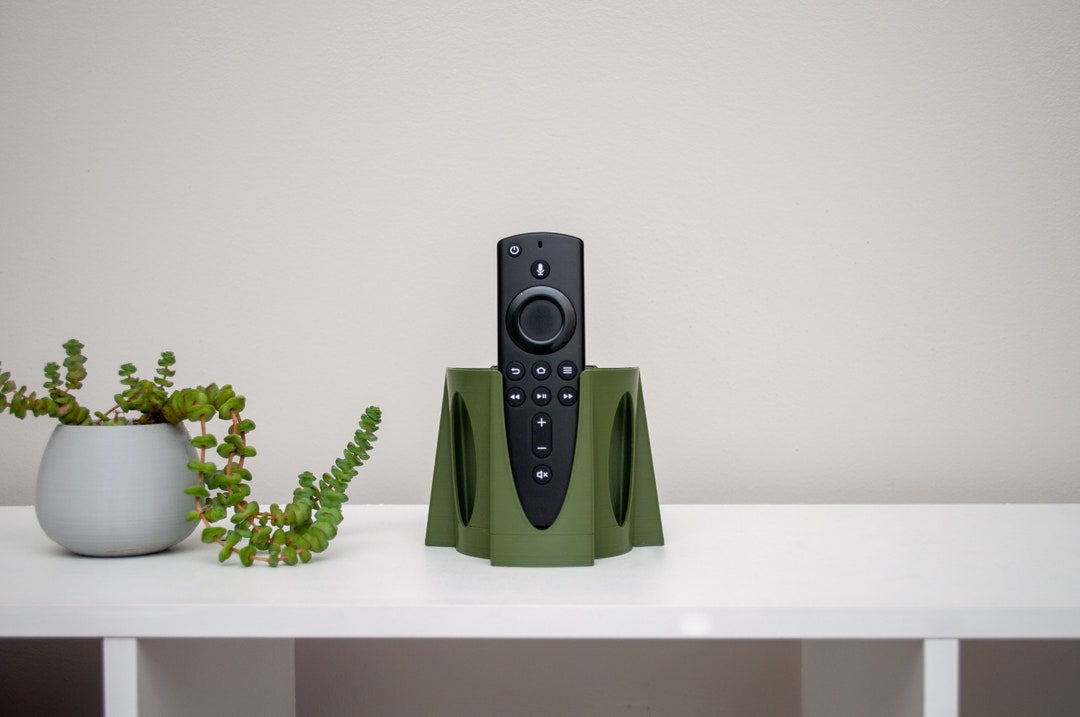 3 Pocket SLIM Remote Control Holder Fire Stick Caddy Scandinavian ...