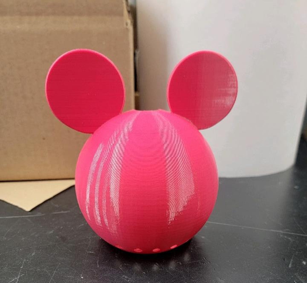 CUSTOM Request Alexa Mouse Face Echo Dot (4th/5th Gen) Holder Stand ...