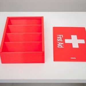 Bandaid Storage With Sliding Lid Ointment Storage Bandaids Box Band-aid ...