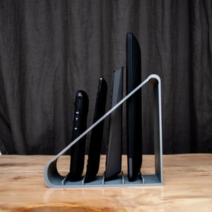 4 Pocket Remote Control Holder Caddy | Scandinavian Minimalist Boho ...