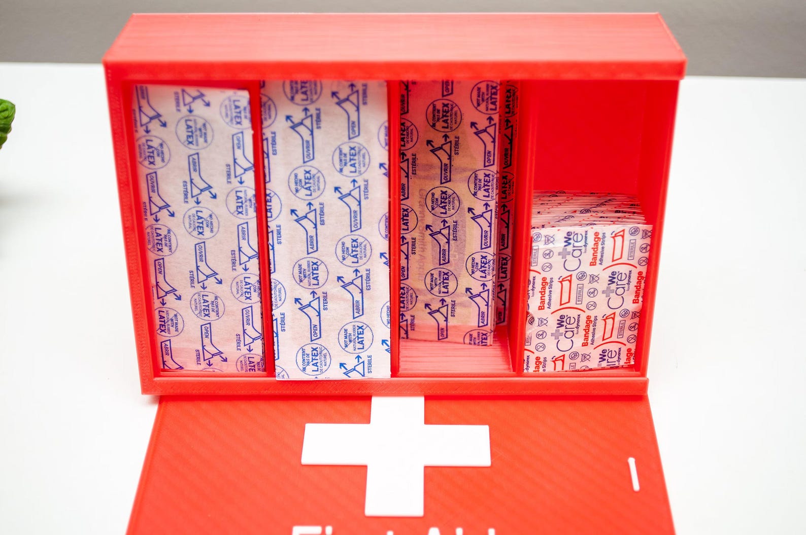 Bandage Storage Box With Sliding Lid, 3D Printed - Etsy