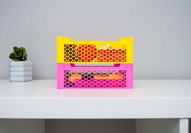 Stackable Bins – Desktop Organizer, Available in 48 Colors, 3D Printed ...