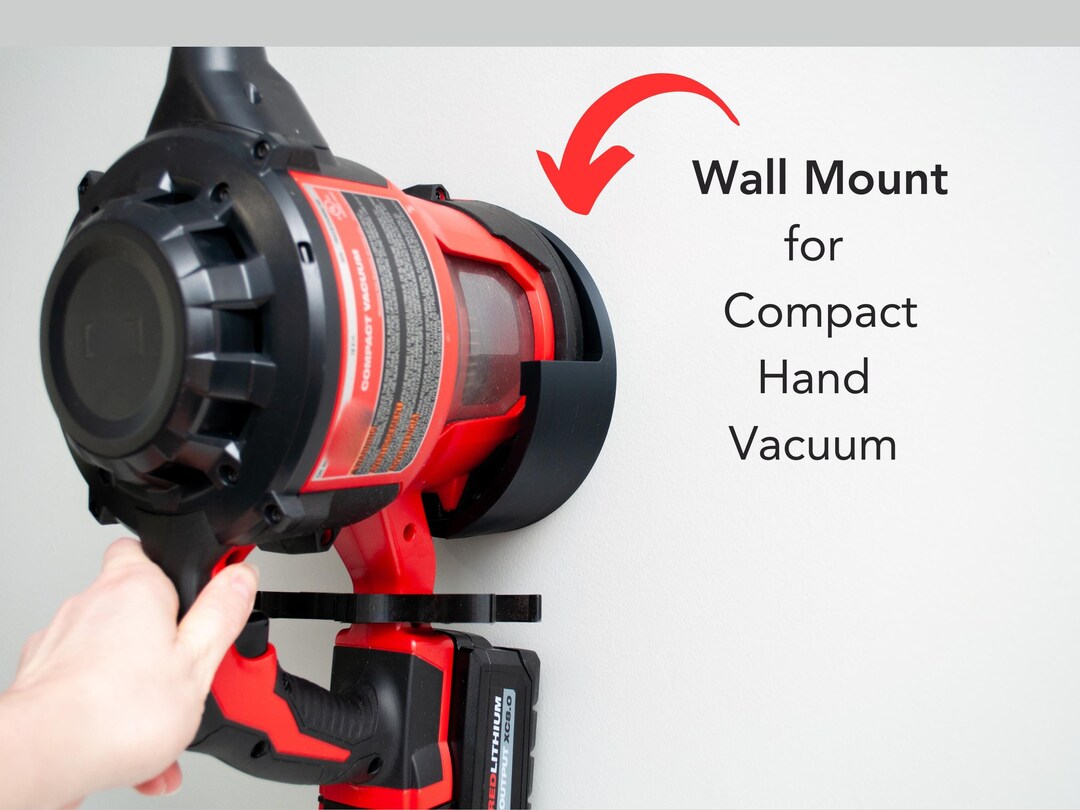 Wall Mount Bracket for Compact Vacuum Hanger Accessories Holder Garage ...