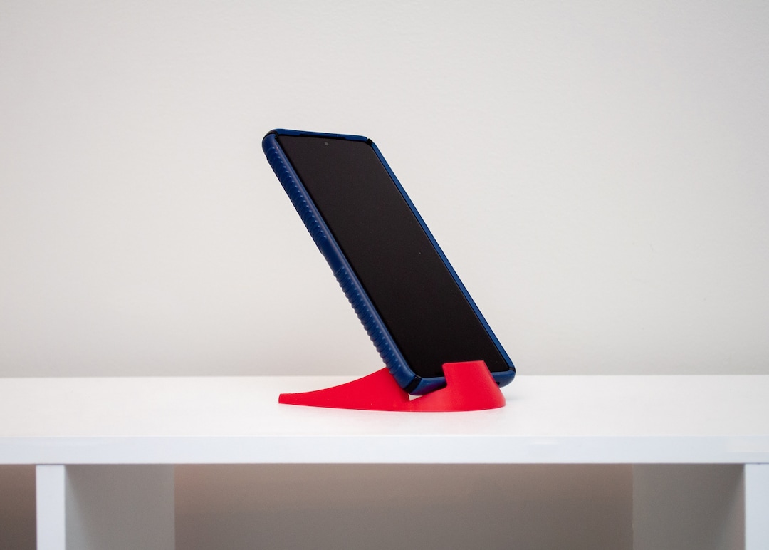 Minimalist Cell Phone Stand Simple Cell Phone Holder for Desk iPhone ...