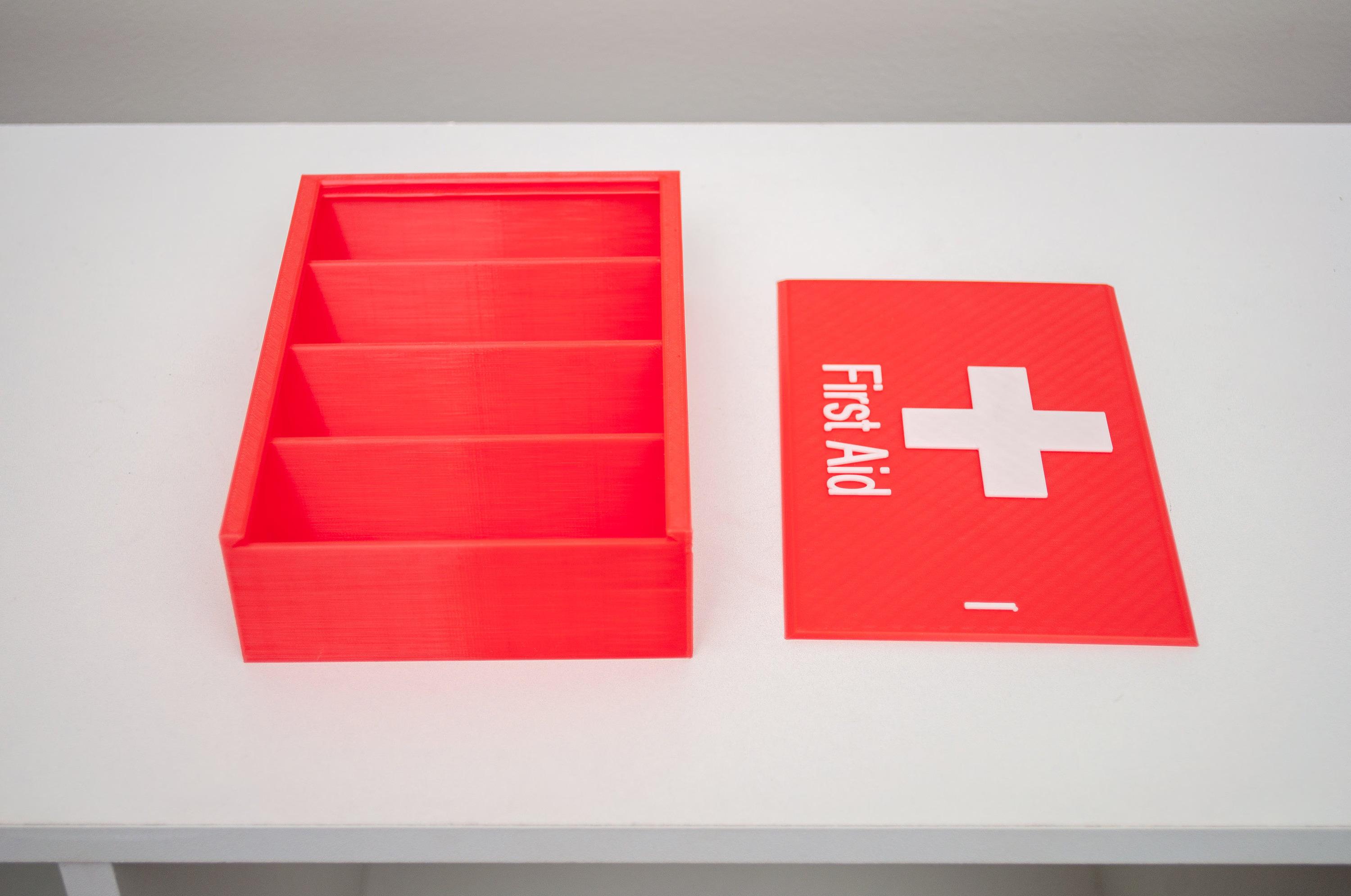 Bandage Storage Box With Sliding Lid, 3D Printed - Etsy