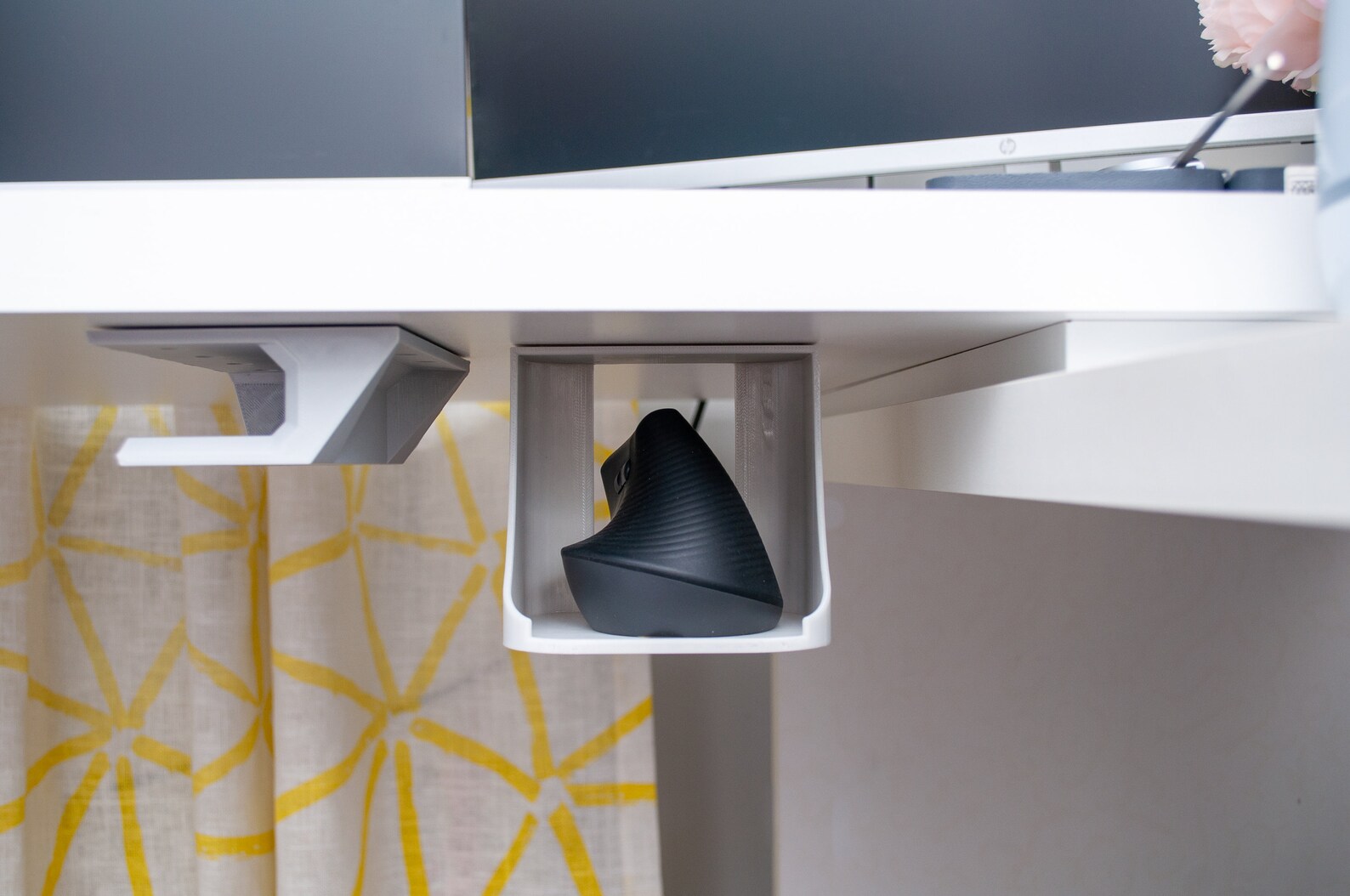 Under Desk Mouse Mount, Space-saving Shelf Organizer - Etsy